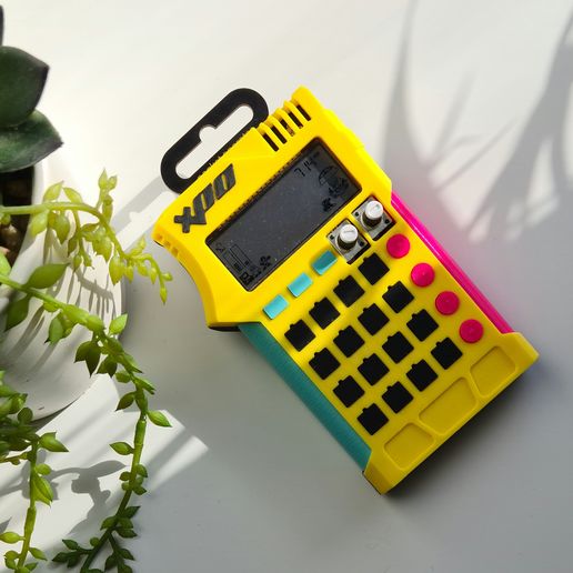 📁 Pocket Operator Case XPO 3D Printable Case stl file Cyberpunk Style ...