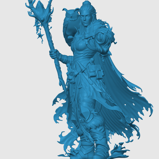 🎲 Goliath Druid・Free STL File for 3D printing・Cults