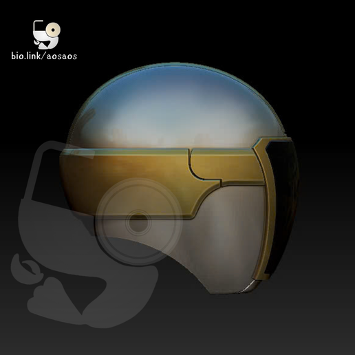 OBJ file Power Rangers Titanium cosplay helmet prop STL/OBJ 🪖 ・3D print ...