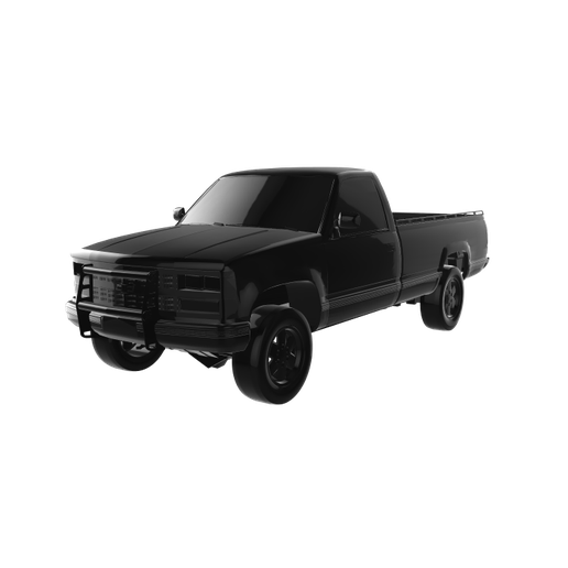 🚙 Chevrolet Silverado 1989・ STL File for ・Cults