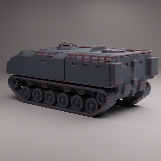 🪖 M44 APC・ STL File for ・Cults