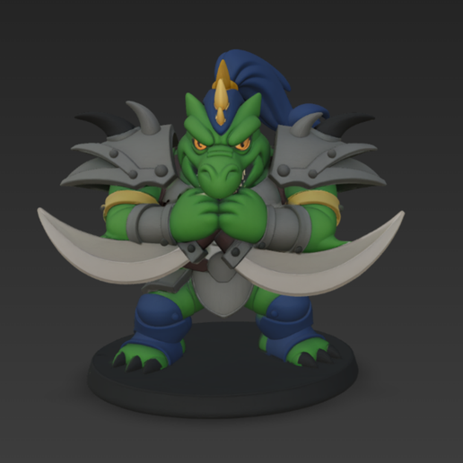 👹 Rude Kaiser Yu-Gi-Oh・ STL File for 3D printing・Cults