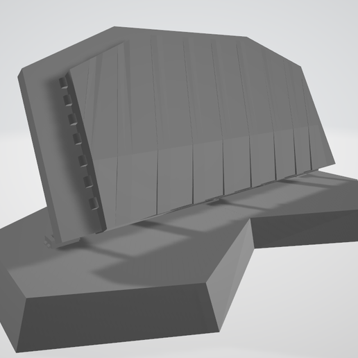 🎲 Battletech Blast Deflector・Free STL File for ・Cults