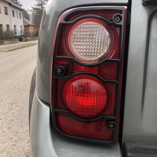 💭 Land Rover Freelander 1 rear big light guards・Archivo STL para ...