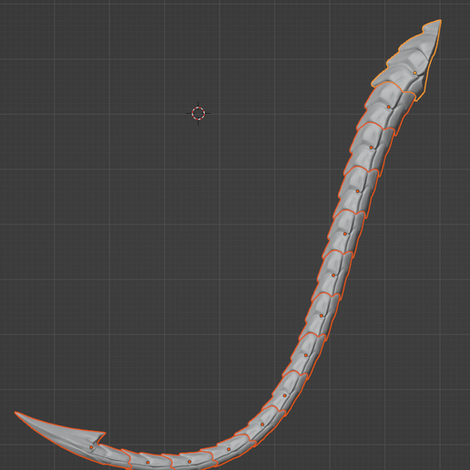 😈 Devil Tail articulated・ 3D File for 3D printing・Cults