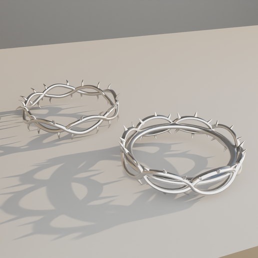 👑 Kendrick lamar Crown of Thorns ring and Mf Doom Ring Pack・ STL File ...