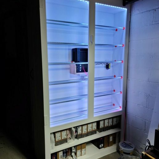 🪢 Filament Storage Cabinet Model・Free 3D File for ・Cults