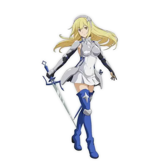 🗡️ Ais Wallenstein Desesperado con funda - DANMACHI, espada, estoque ...