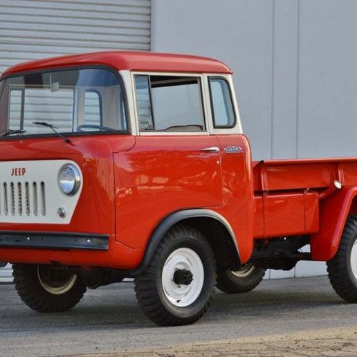 🎛️ Willys Jeep FC150 Forward Control 1957・Free STL File for ・Cults