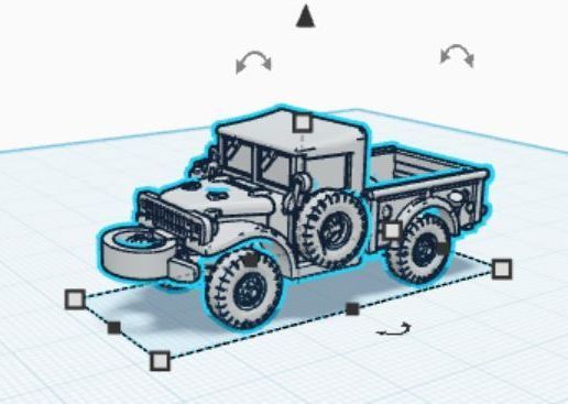 🗝️ Dodge M37 Keychain・ STL File for 3D printing・Cults