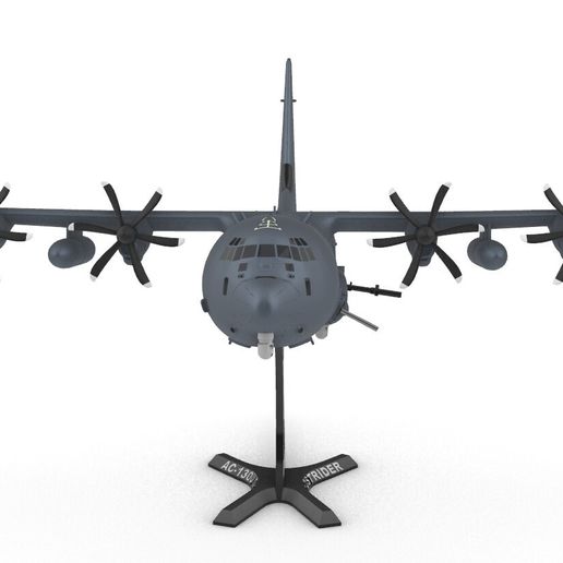 🛩️ AC-130J Ghostrider 1:65・ 3D File for 3D printing・Cults