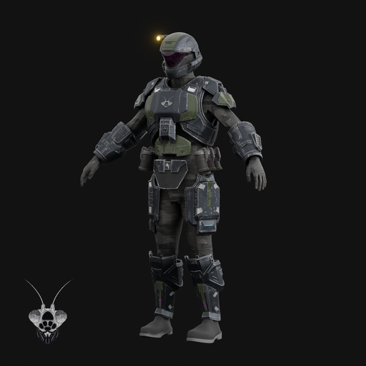 😇 Halo Reach ODST and Marine Armor・ 3D File for 3D printing・Cults