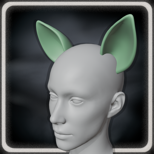 3D file Lost Ark Artist Ears Cosplay 🧑‍🎨 ・3D printing idea to download ...