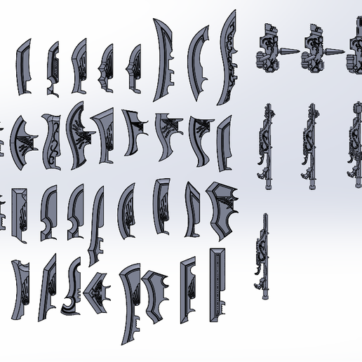 🔫 Guardian Weapons・ 3D File for 3D printing・Cults