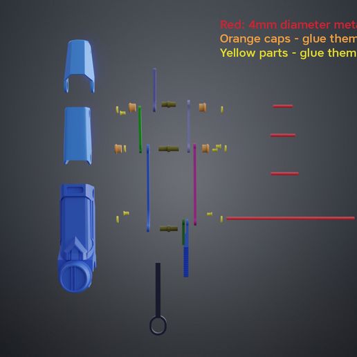 🎭 Arcane Vi Mechanical Gauntlet・ 3D File for 3D printing・Cults