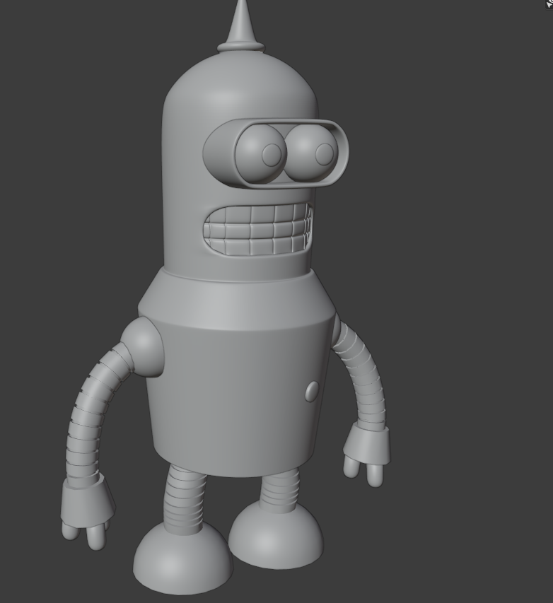 Free STL file bender Futurama・3D printing model to download・Cults
