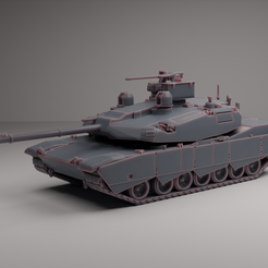 3D print Abrams X MBT • made with Anycubic photon mono se・Cults