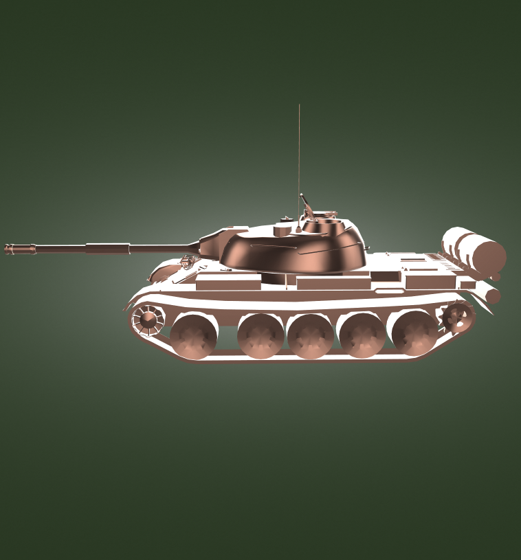 Archivo STL Tanque T-55・Idea de impresión 3D para descargar・Cults