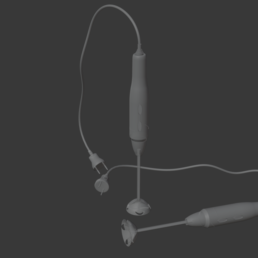 Hand Blender・ OBJ File for 3D printing・Cults