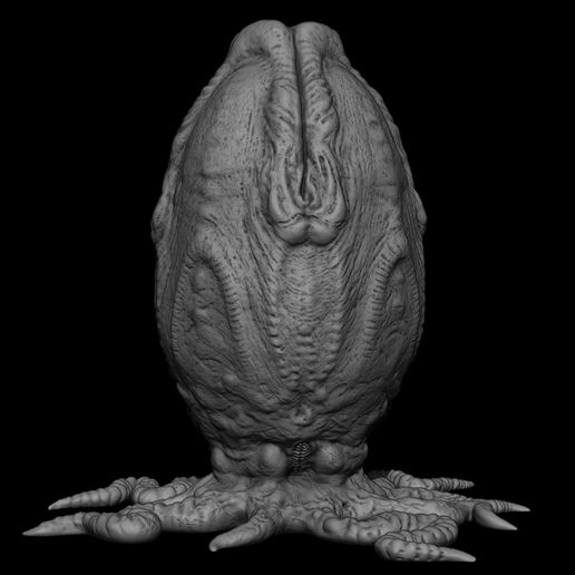 👽 3D PRINTABLE ALIEN COVENANT CLOSED EGG WITH ROOTS・ STL File for 3D ...