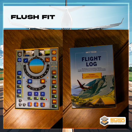 ♟ Skyteam Organiser - Turbulence expansion included・ STL File for 3D ...