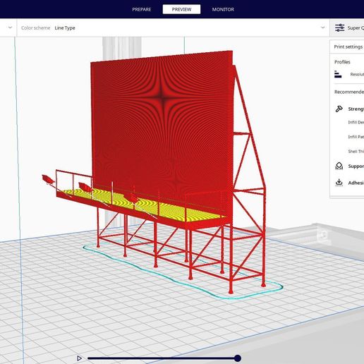 ⚙️ billboard set・ STL File for 3D printing・Cults