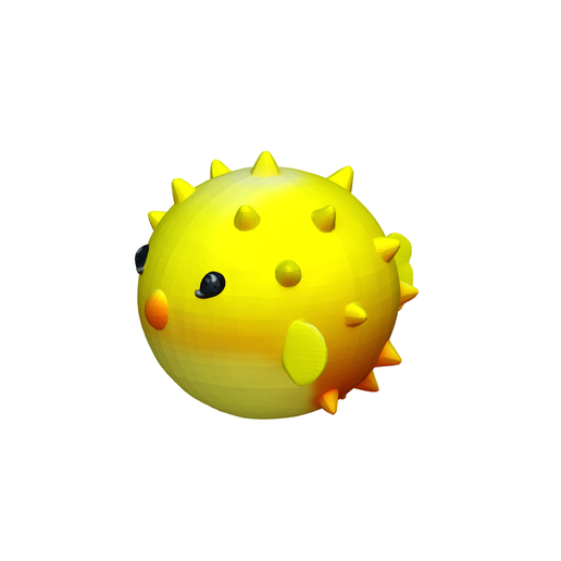 🐠 puffer fish・ STL File for 3D printing・Cults