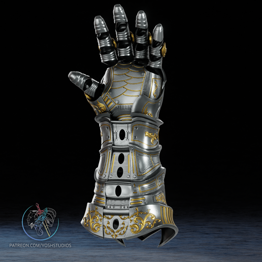 ♾️ Dr Doom Infinity Gauntlet 3D Printer File STL・ STL File for 3D printing・Cults