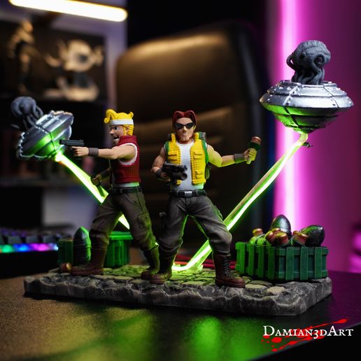 🛸 Marco Rossi and Tarma Roving - Metal Slug for 3D Printing・ STL File ...