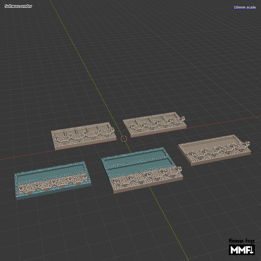 🆓 Bases with Stakes - 10mm (free models)・Free 3D File for 3D printing・Cults