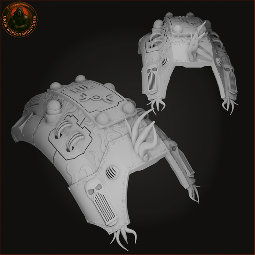🤖 Prodigies of Pleasure Slender Mech Armor・ 3D File for 3D printing・Cults