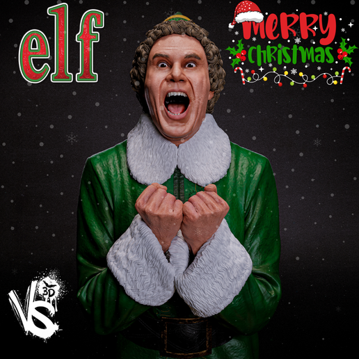 🧝 Buddy The ELF・ 3D File for 3D printing・Cults