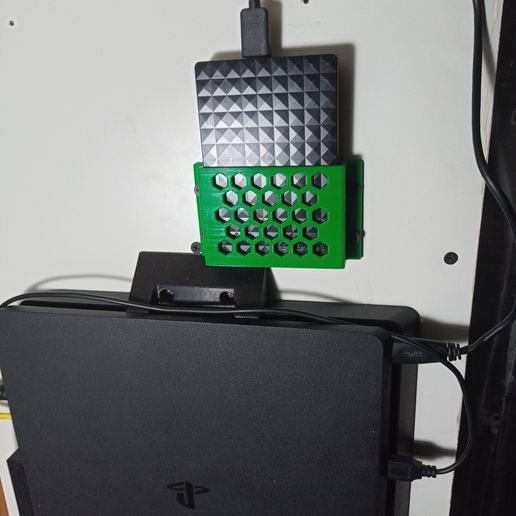 Free STL file support for external ssd hard disk 💾 ・3D printer model to ...