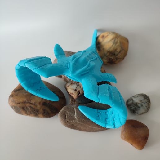 🚰 Avatar Ray Flexi (Avatar - The Way Of Water) Fan-Art・Free STL File ...