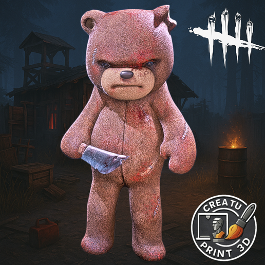🐻 The Trapper Bear Dead by Daylight 3D Printable Model / El Trampas Oso ...