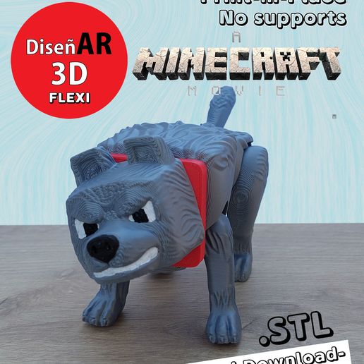 🐔 Dennis - Minecraft・ STL File for 3D printing・Cults