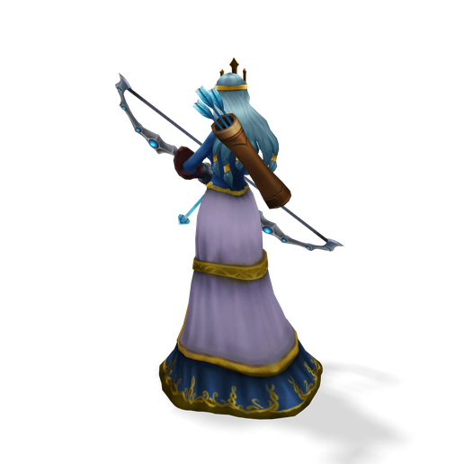 STL file Queen Ashe League of Legends 3D print model 👸 ・3D printing ...