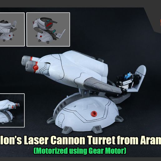 🤖 Transformers Axalon's Laser Cannon Turret from Armada (Motorized ...