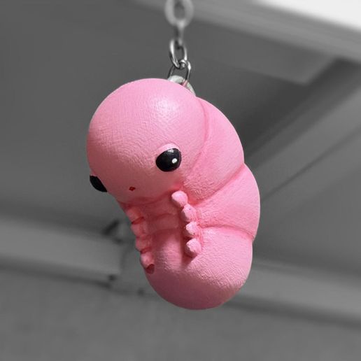 🗝️ Cryptobiote Keychain・ STL File for 3D printing・Cults