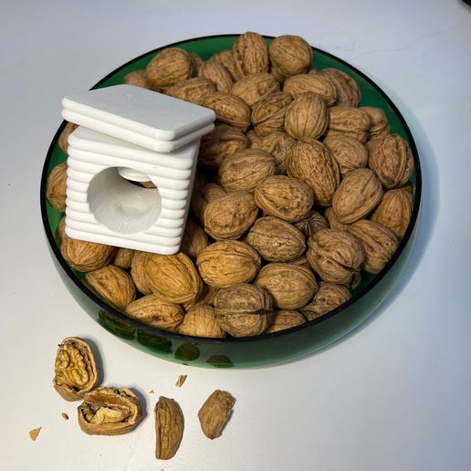STL file Innovative Walnut Cracker - 3D Printable Design 🪞 ・3D print ...