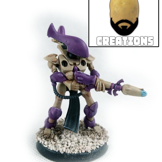 🔮 Future Elves Ghost Robot Squad-Pew pew・ STL File for 3D printing・Cults