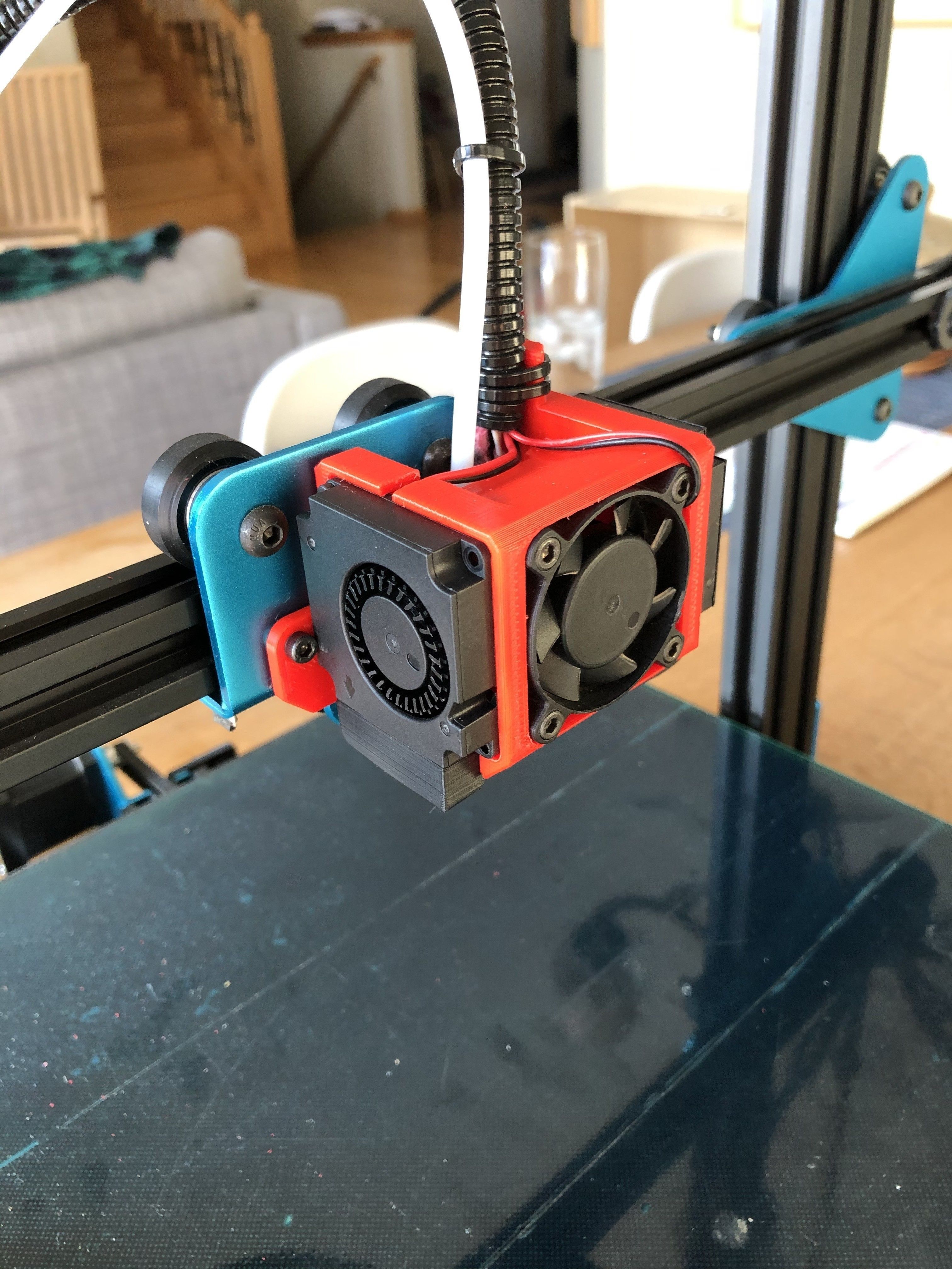 Free STL file Creality hotend cooling and replaceable duct・3D printing model to download・Cults