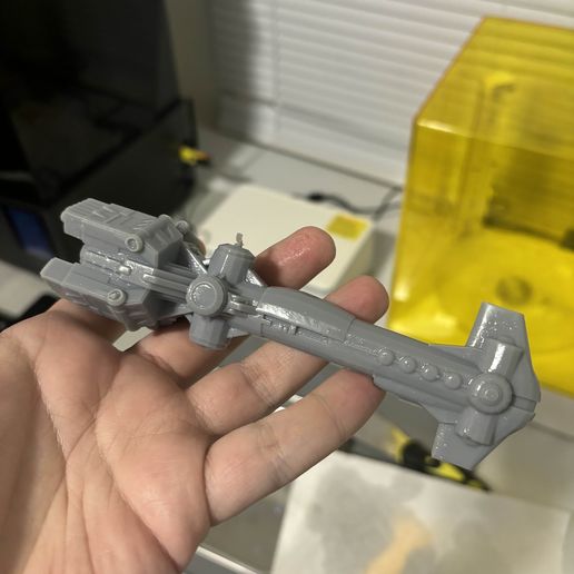 3D printing Star Wars The Old Republic Destroyer ship • made with ...