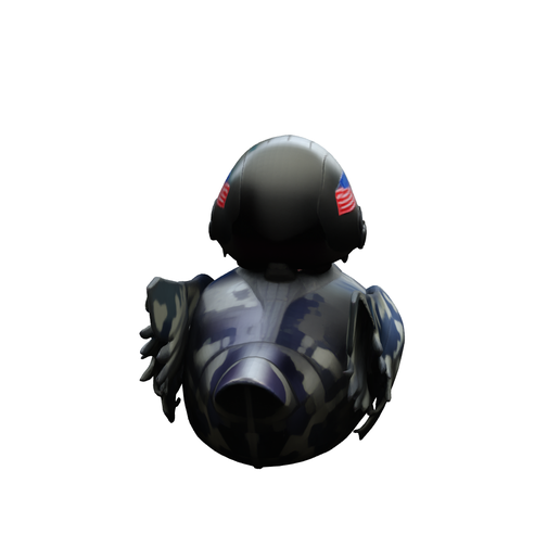 🦆 duck fighter pilot・ STL File for 3D printing・Cults