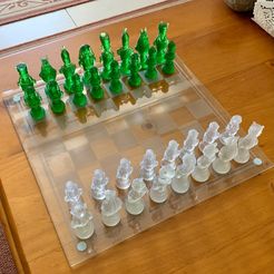 3D printing EGYPTIAN CHESS • made with mars elegoo pro・Cults