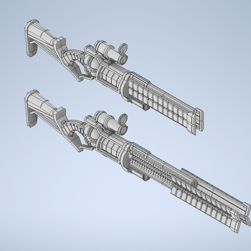 🎭 League of Legends: Wild Rift - Caitlyn (Arcane Commander) Rifle・ STL ...