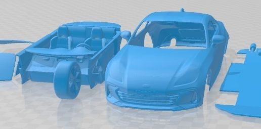 🚗 Subaru BRZ 2022 Printable Car・ 3D File for ・Cults