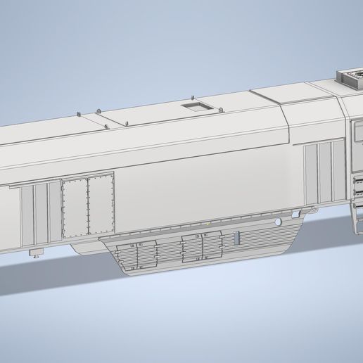 🌊 HO Scale Amtrak Cascade NCPU 90253・ STL File for 3D printing・Cults