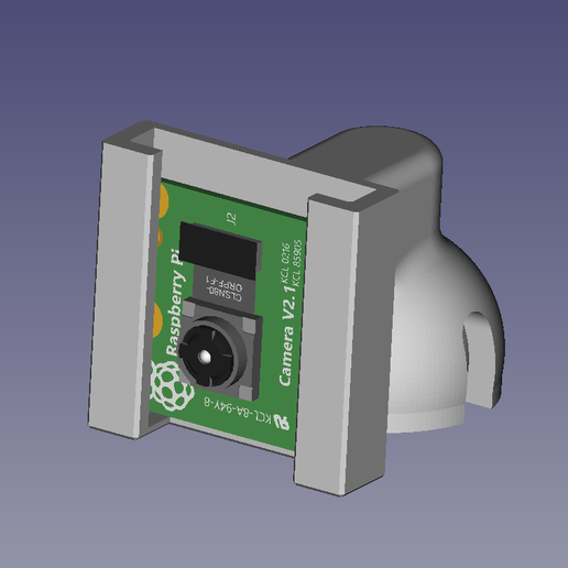 Free 3D file Pi Cam Flexi Mount Head 🔧 ・3D printer model to download・Cults