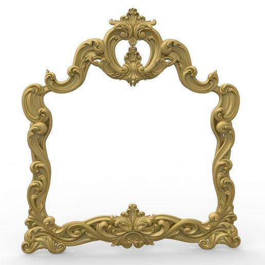 🖼️ renaissance vintage frame・Free STL File for ・Cults
